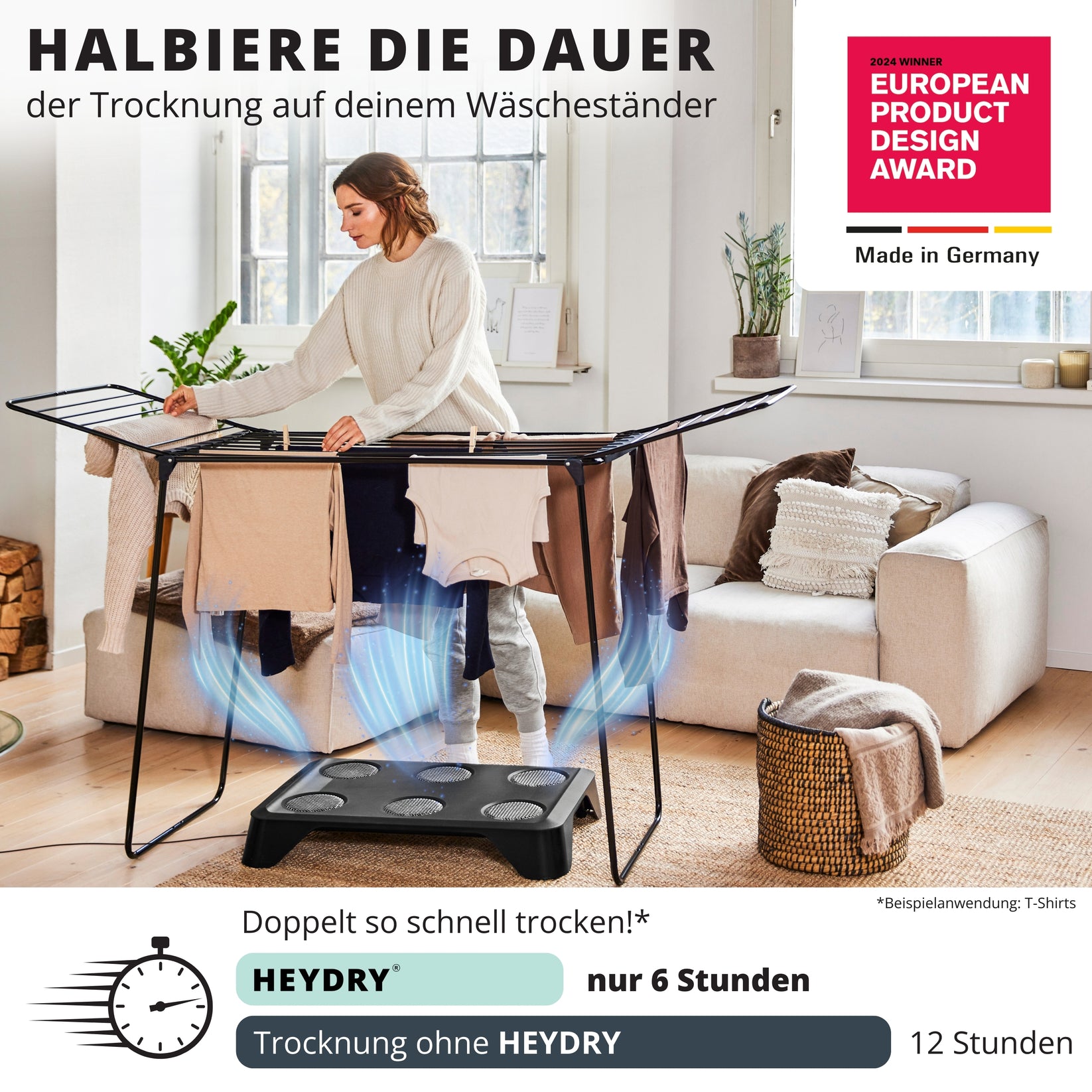 HEYDRY Wäschetrockner für Wäscheständer - Made in Germany – heydry.de